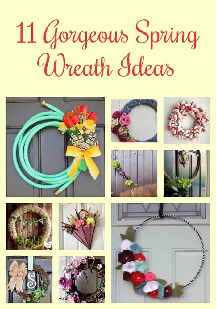 11 Gorgeous Spring Wreath Ideas