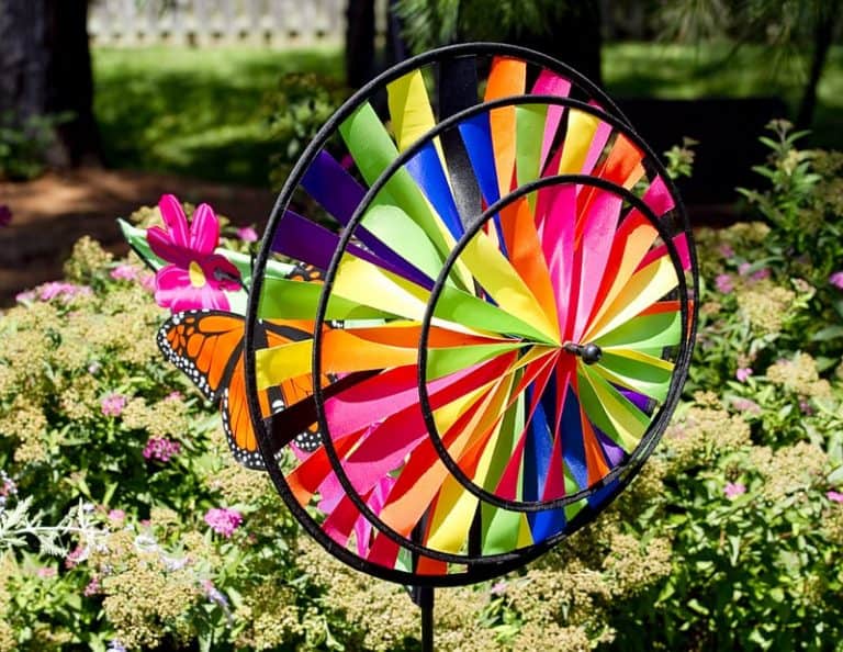 Wind Garden Spinners Add Fun And Colorful Motion To Your Yard