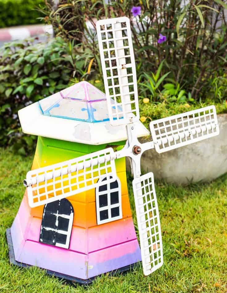 Wind Garden Spinners Add Fun And Colorful Motion To Your Yard
