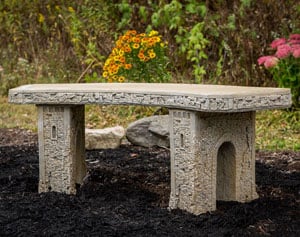 5 Concrete Garden Benches Great For Backyards