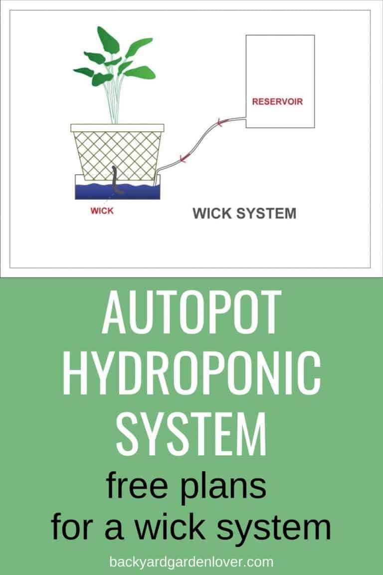 Autopot Hydroponics – Free Plans For A Wick System