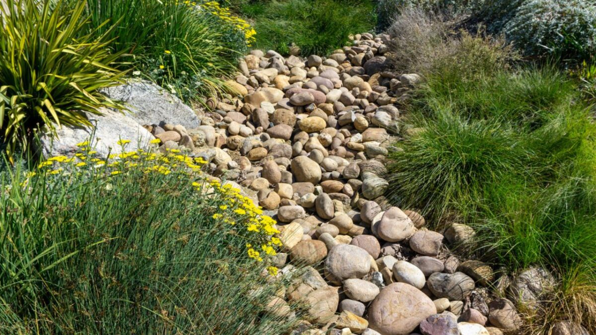 Low Maintenance Ideas For Landscaping With River Rock