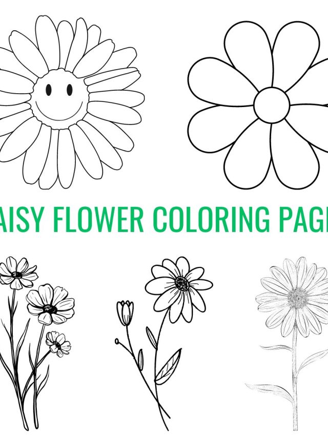 Free Printable April Showers Bring May Flowers Coloring Pages