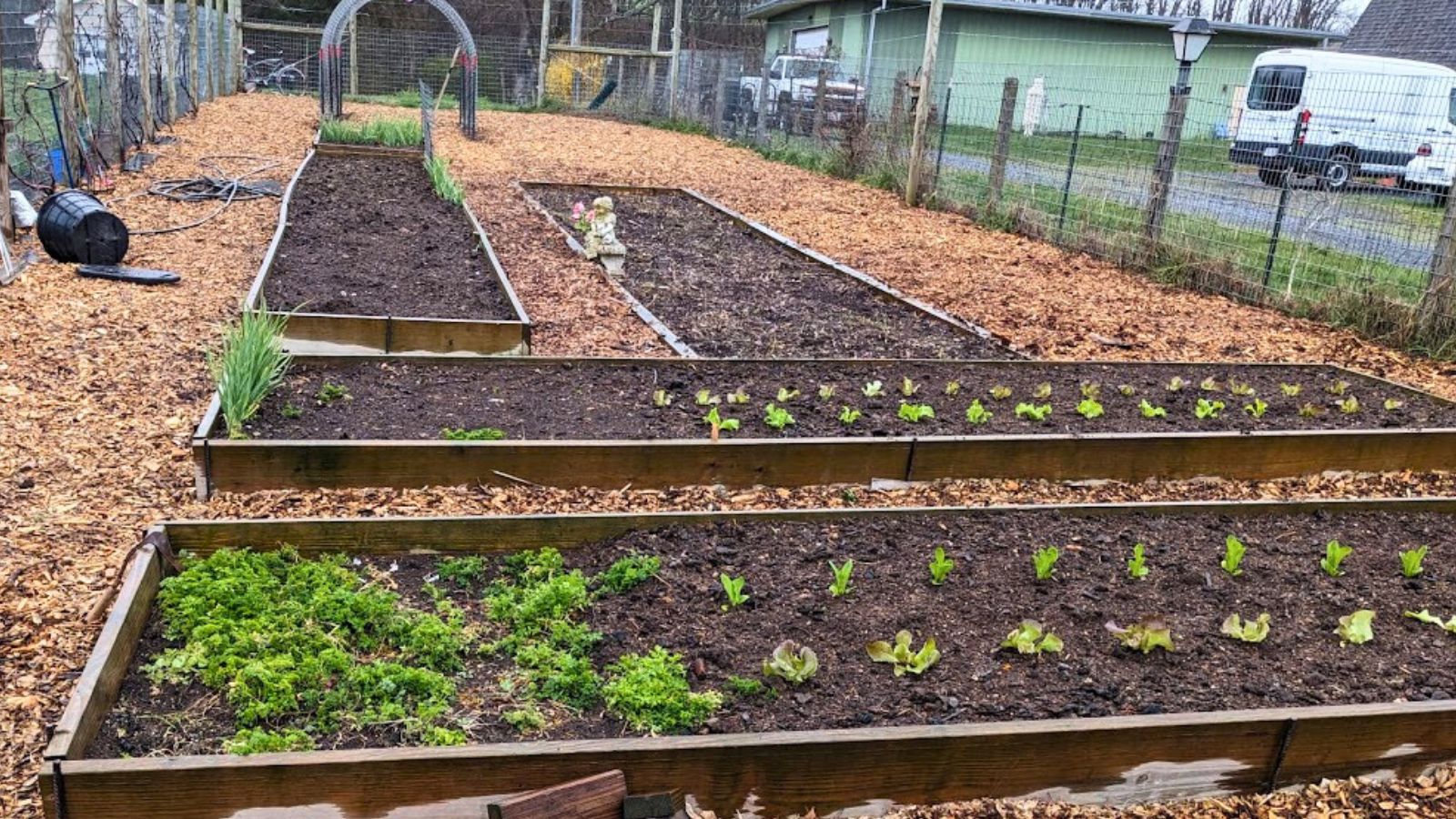 Large Vegetable Garden Design