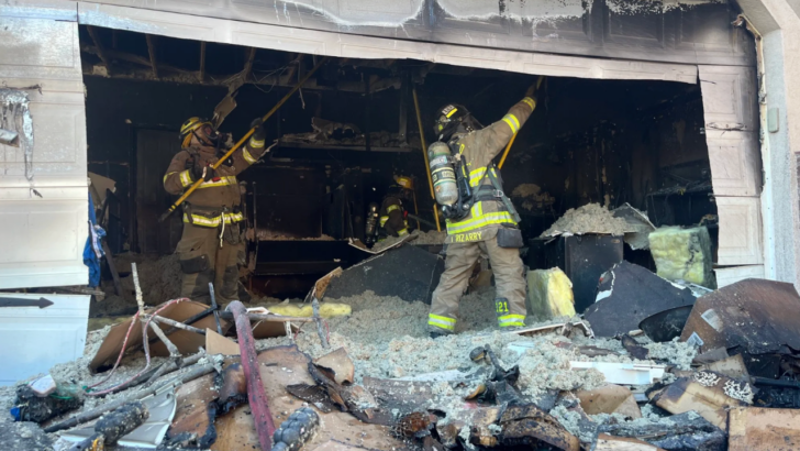 Utah Man And Cat Saved After Garage And RV Go Up In Flames
